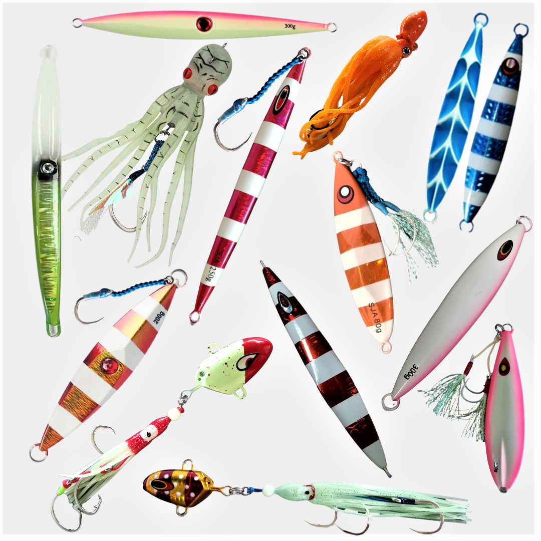 DEEP WATER Slow Pitch Jigs. 300g - 1kg – SLOW JIGS AUSTRALIA