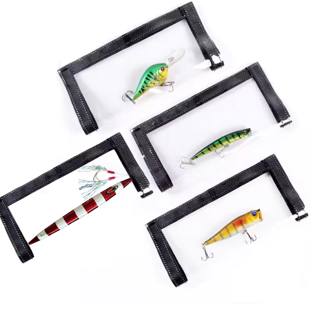 LURE/JIG Wraps 4-Pack Clear PVC – SLOW JIGS AUSTRALIA