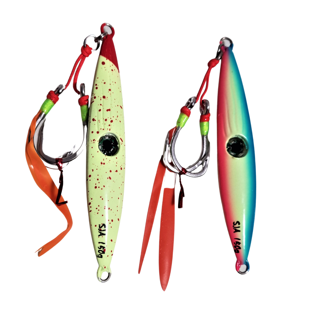 Flashing Backbone Jigs,150g 200g LED Disco light- Spare Hooks – SLOW ...