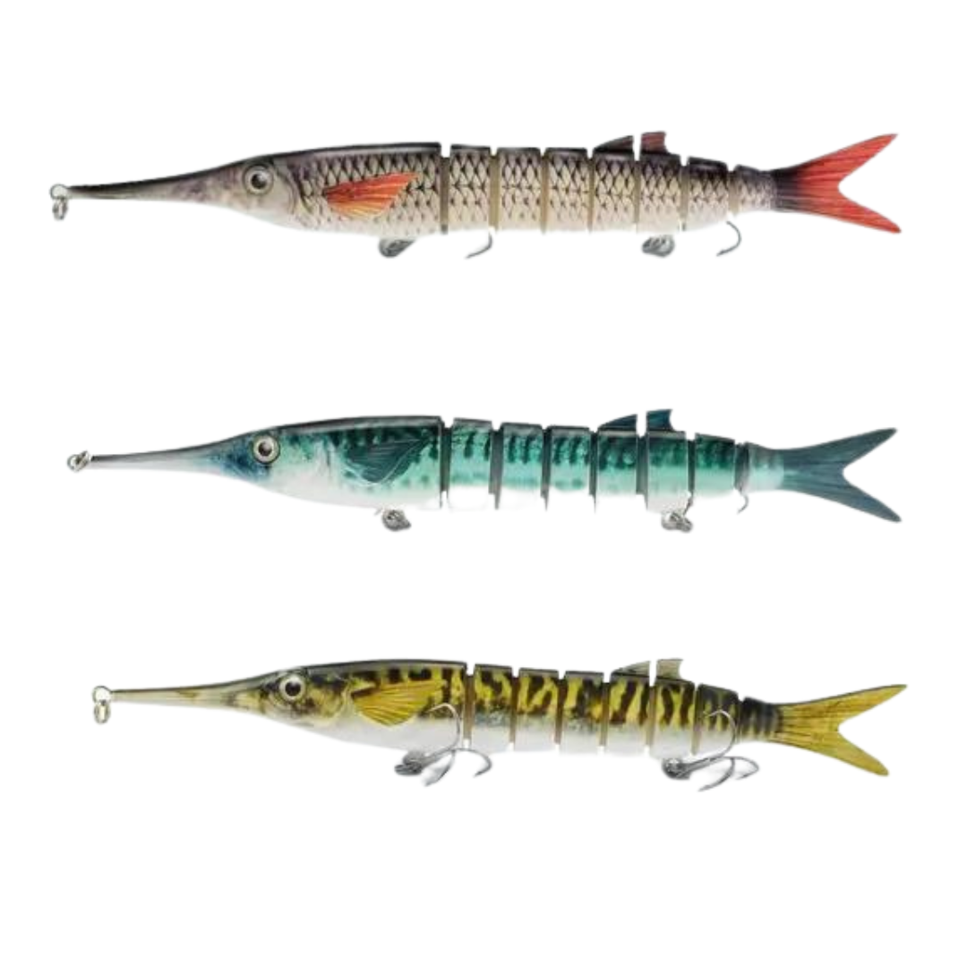 OD'S Jointed Swim Baits - Garfish Design - 240mm- 56g. – SLOW JIGS ...